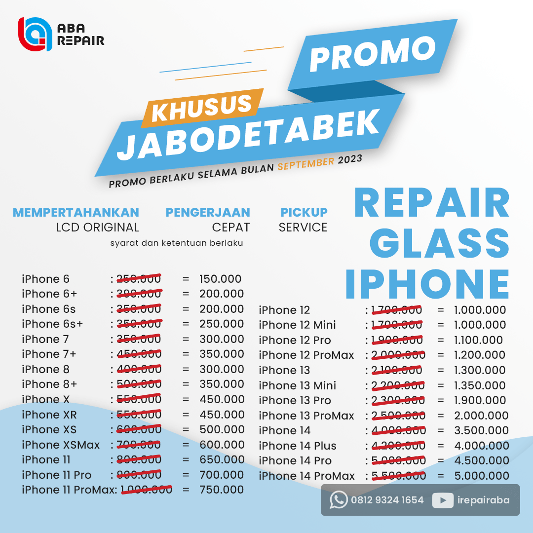 Repair Glass LCD iPhone iPad iWatch Samsung