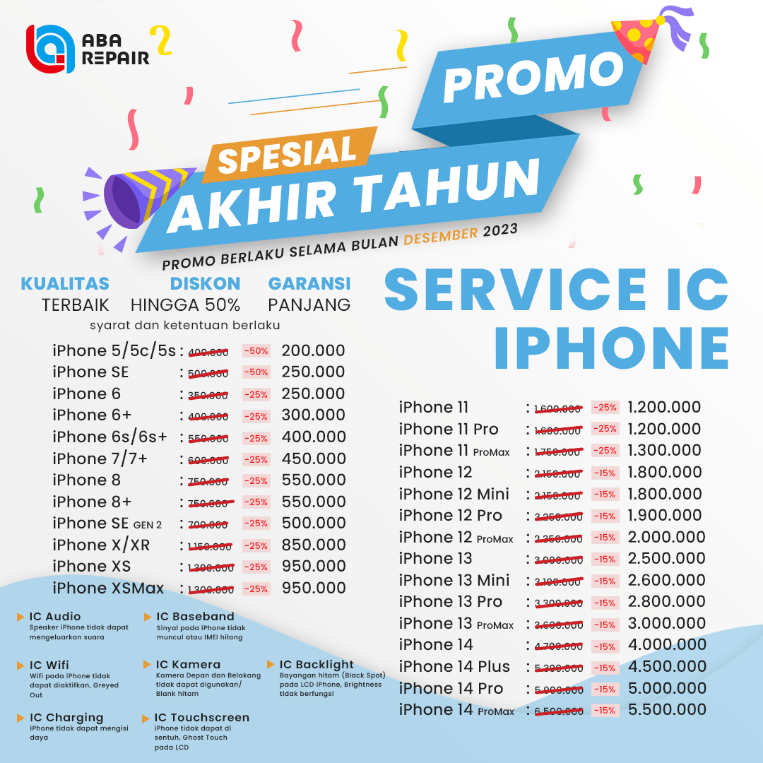 Service Mesin (Logic Board) iPhone dan Macbook Profesional